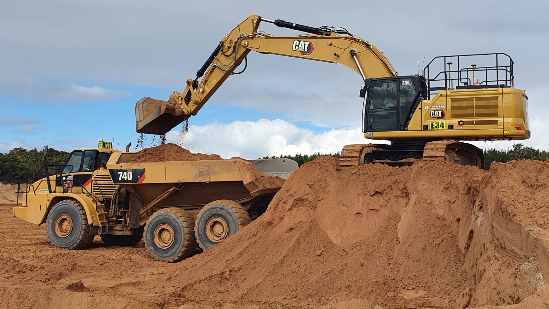 Caterpillar 36 Tonne Excavators for Hire | Perth, Pinjarra, WA